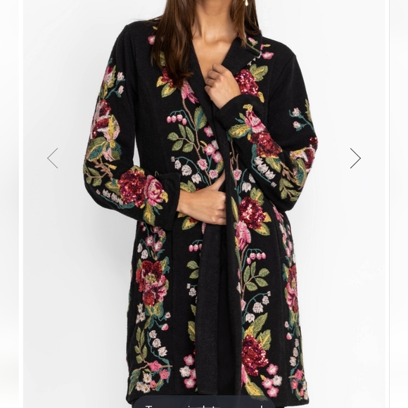 Johnny Was | Jackets & Coats | Nwt Johnny Was Coat Size Large | Poshmark